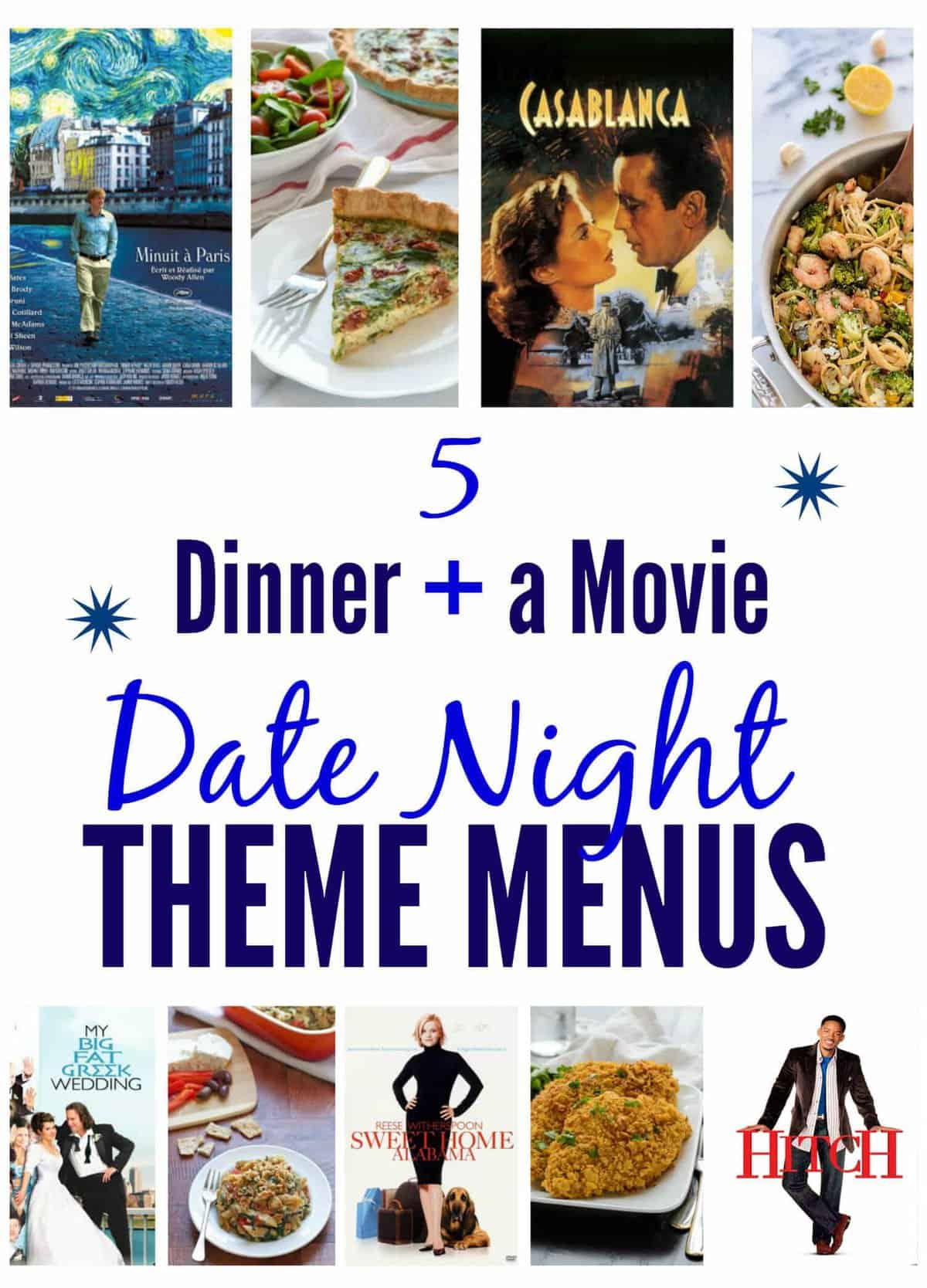 5 Dinner And A Movie Date Night Theme Menus Well Plated By Erin 5 Dinner And A Movie Date Night Theme Menus Well Plated By Erin