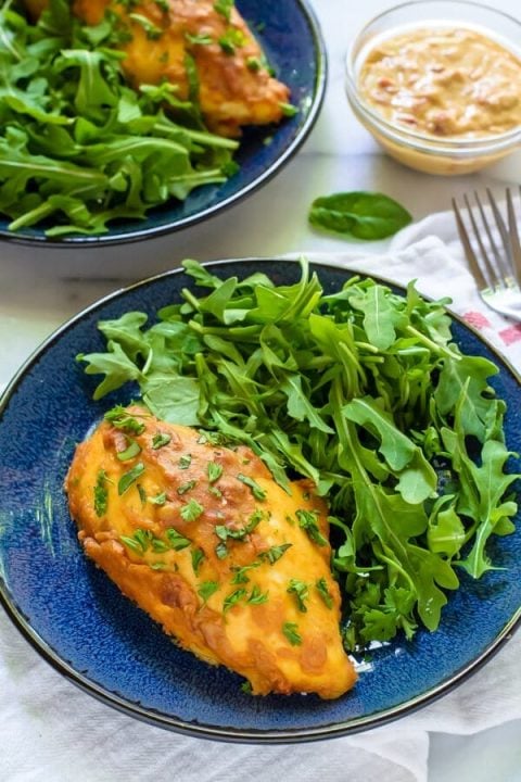 Hummus Chicken {Easy Weeknight Dinner} - WellPlated.com