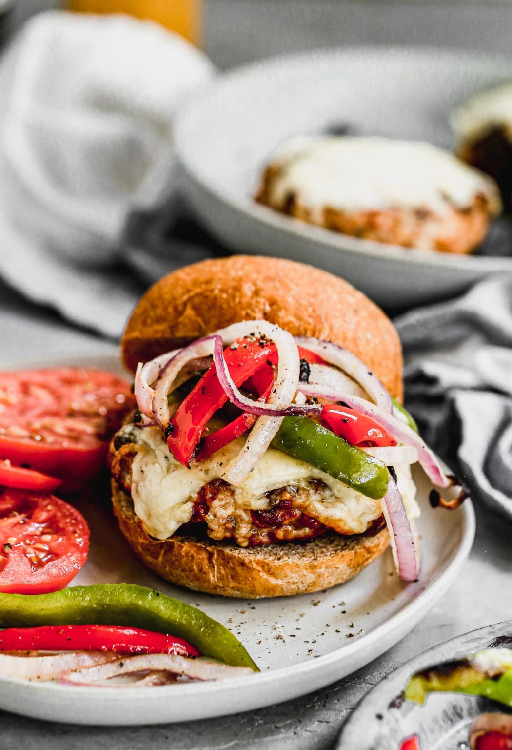 Italian Turkey Burgers {Best Turkey Burger Recipe!} - WellPlated.com