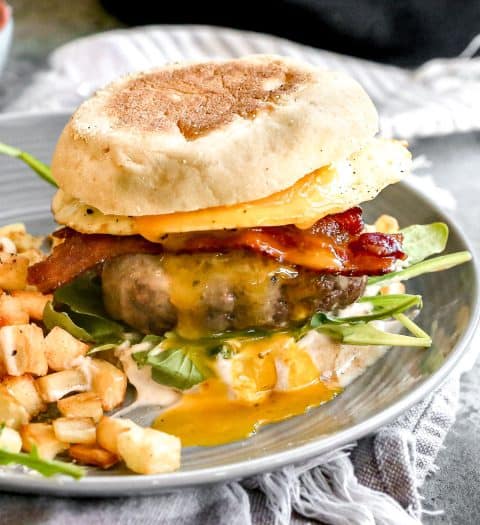 Breakfast Burger Recipe – WellPlated.com
