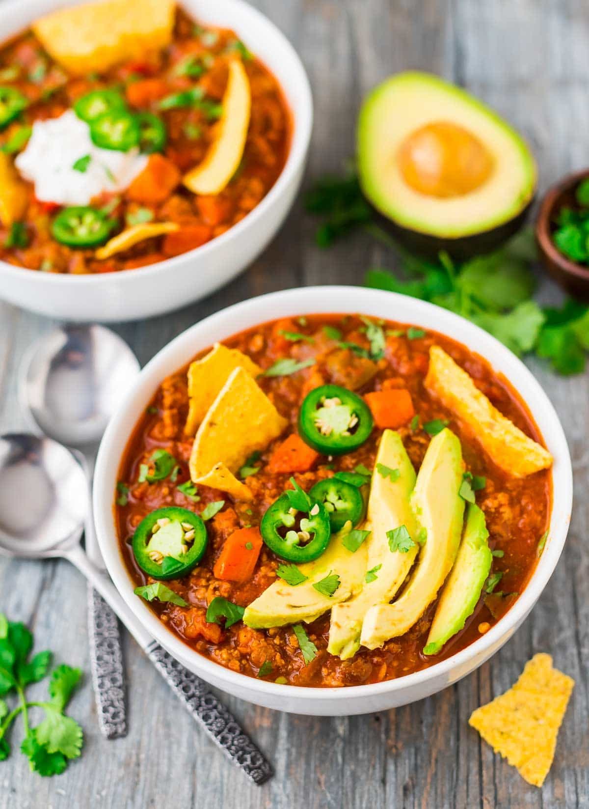 Healthy Turkey Chili WellPlated Healthy Turkey Chili WellPlated