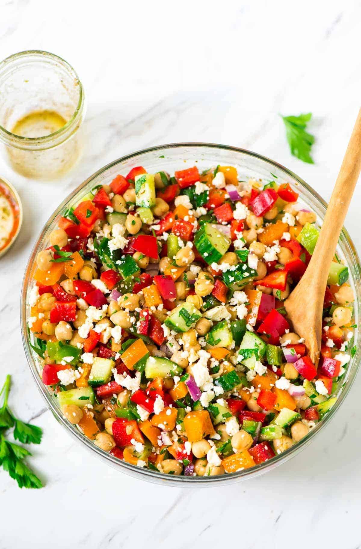 Chickpea Salad WellPlated