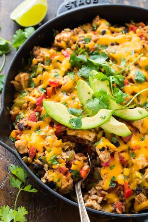 Fiesta Chicken {Easy Mexican Chicken and Rice} – WellPlated.com