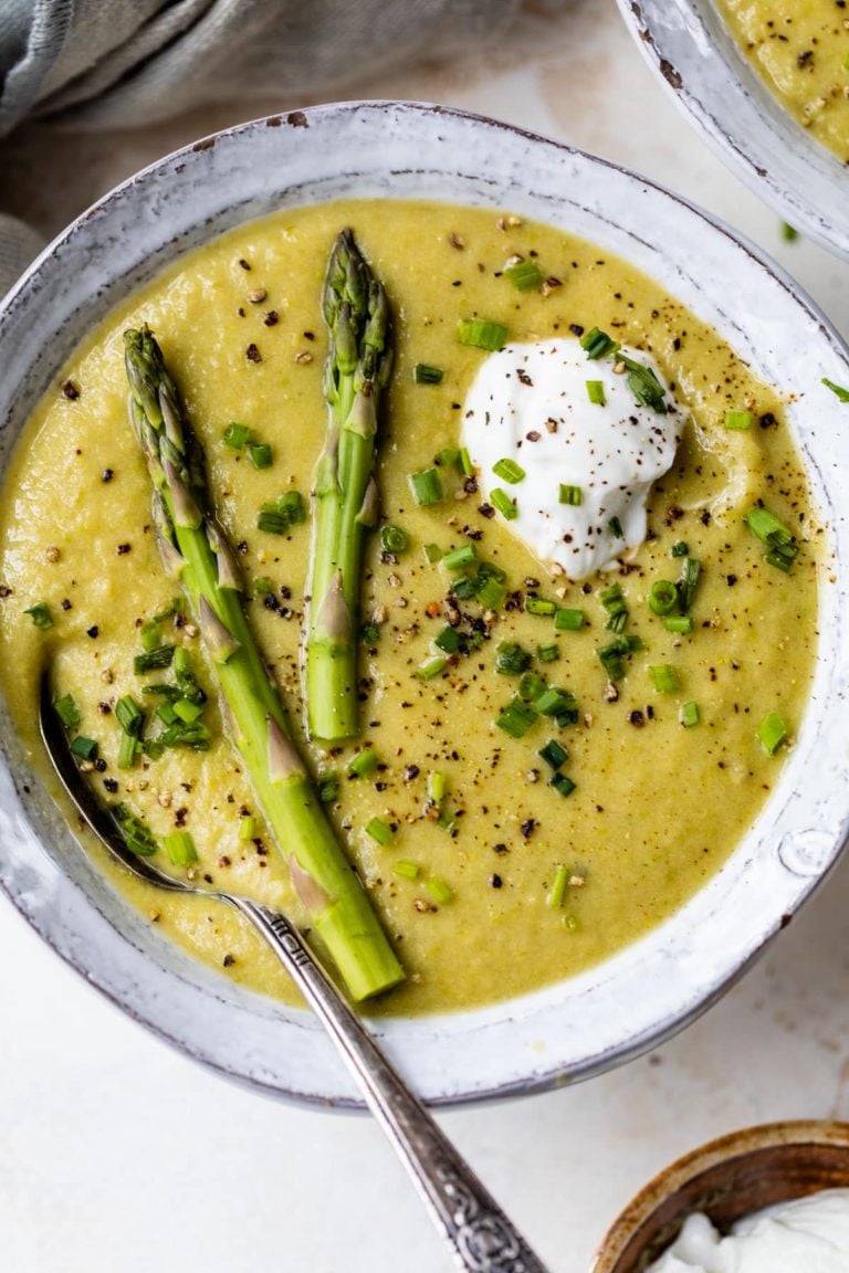 Asparagus Soup Wellplated