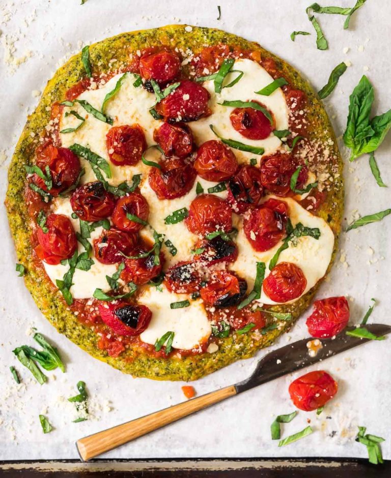 Broccoli Pizza Crust | Delicious and Low Carb