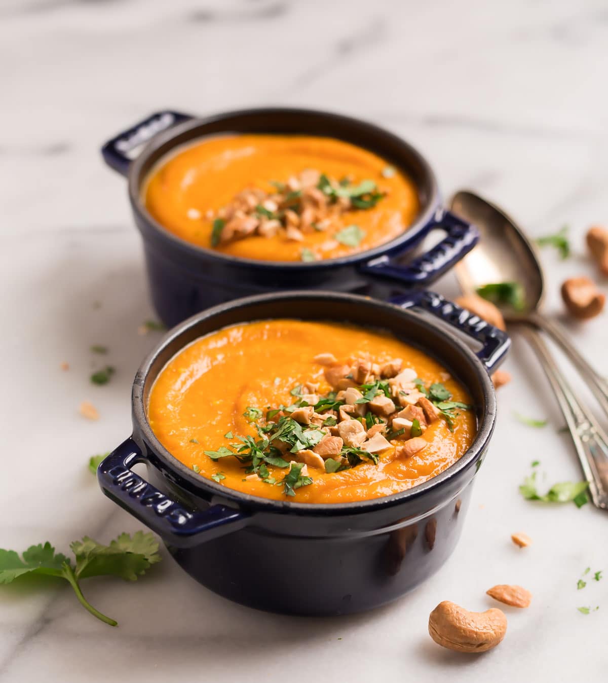 Instant Pot Carrot Soup With Ginger