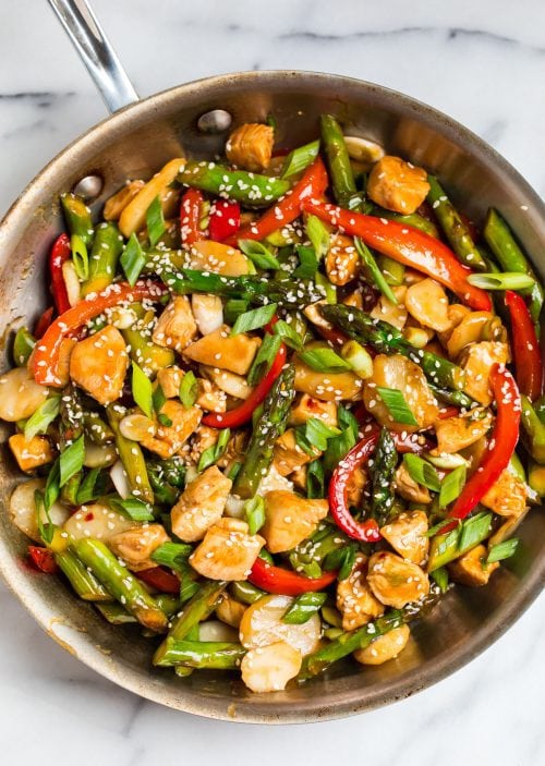 Teriyaki Chicken Stir Fry {Easy & Healthy!} – WellPlated.com