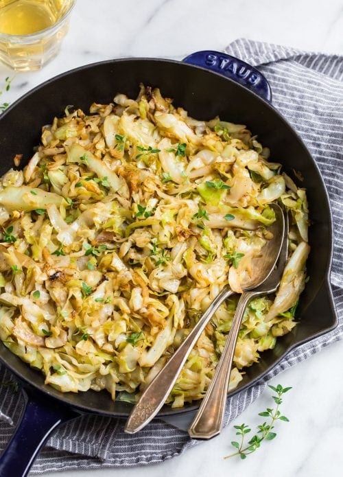 Sauteed Cabbage | Easy, Healthy Recipe