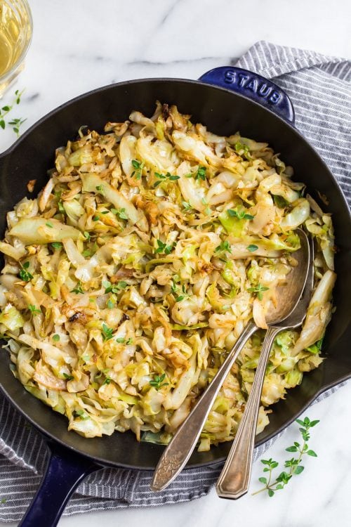 Sauteed Cabbage | Easy, Healthy Recipe