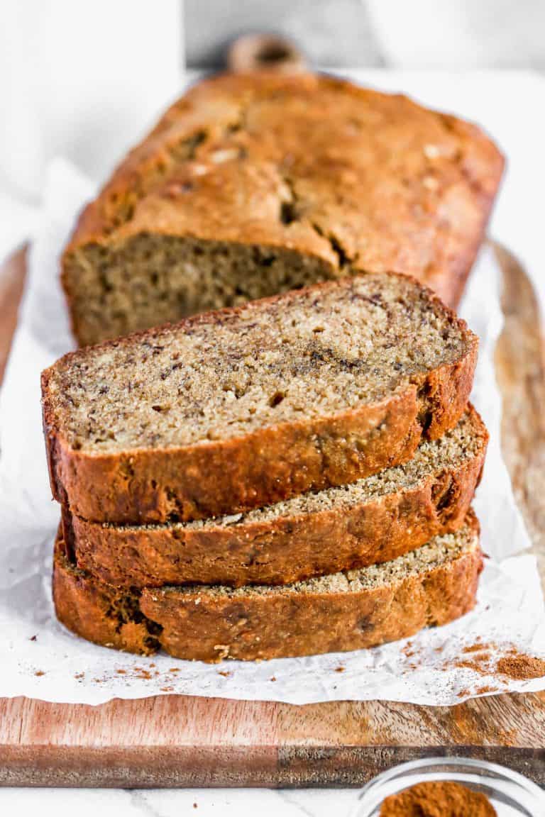 Healthy Banana Bread (Super Moist!) - WellPlated.com