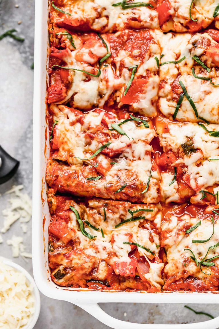 Vegetable Lasagna {Ultimate Easy Recipe!} – WellPlated.com