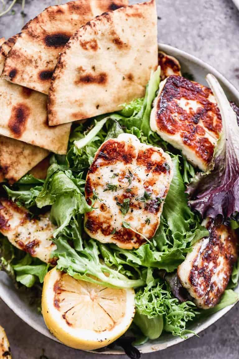 Halloumi Cheese on the Grill {Easy Appetizer} – WellPlated.com
