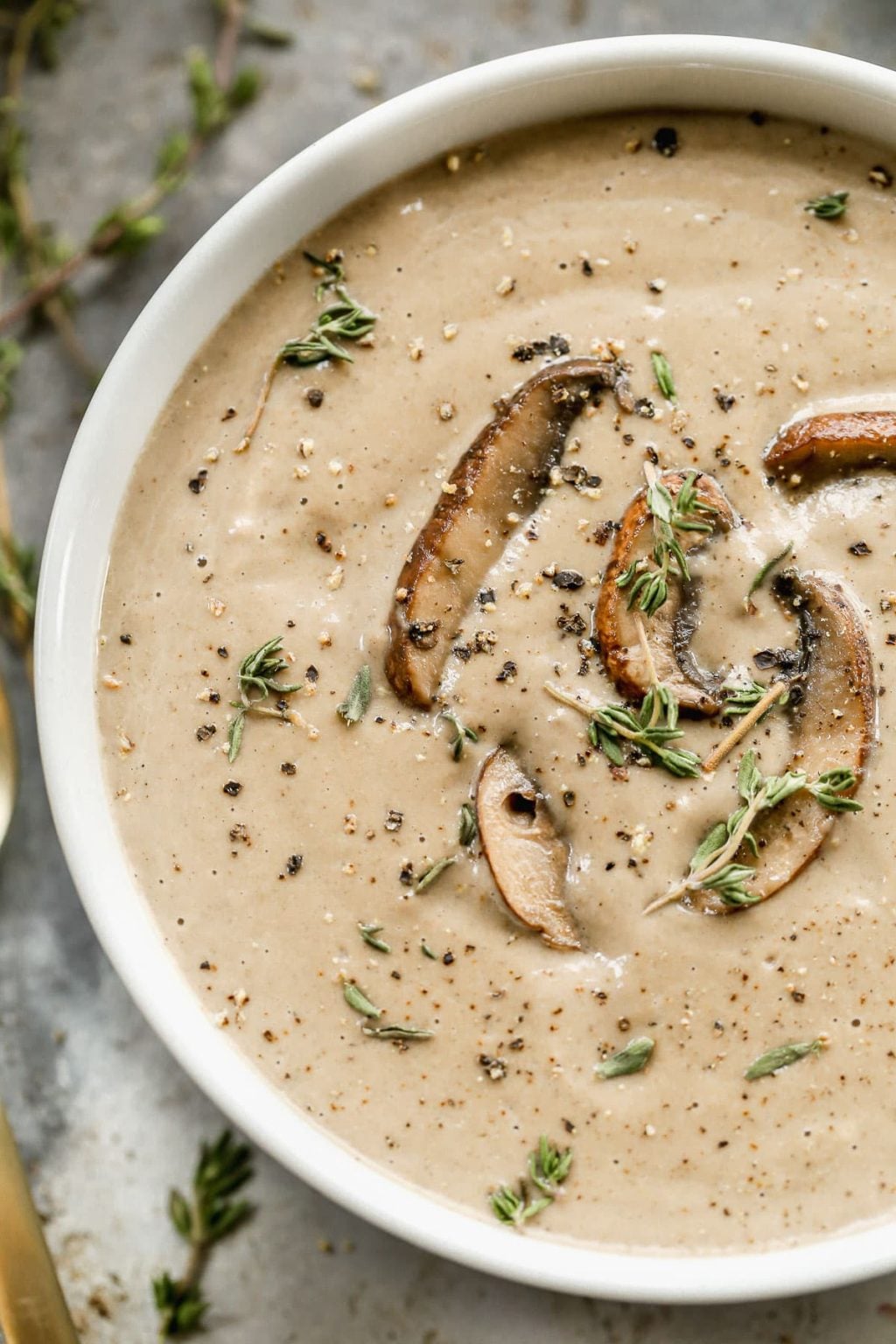 Creamy Mushroom Soup – WellPlated.com