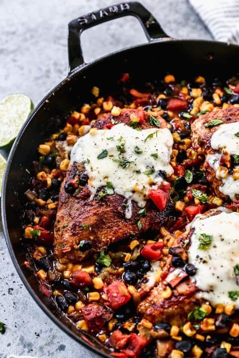 Cowboy Chicken Recipe {Santa Fe Chicken} – WellPlated.com