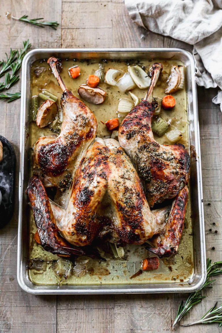 Spatchcock Turkey for Thanksgiving – Well Plated