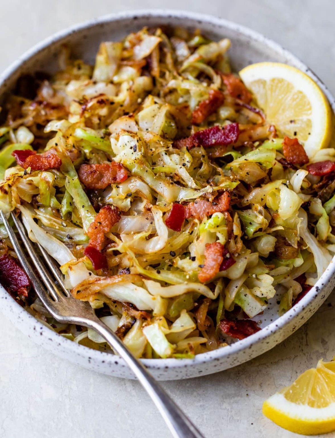 Fried Cabbage With Bacon – WellPlated.com