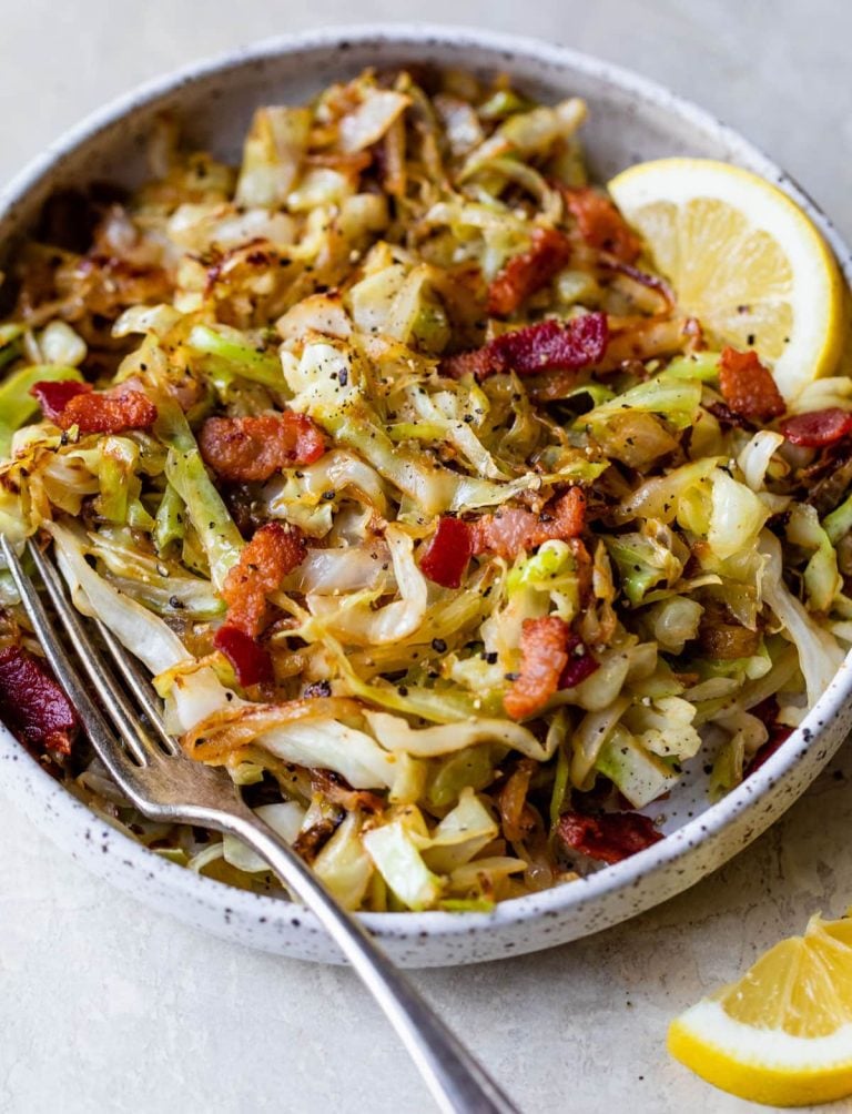 Fried Cabbage With Bacon – WellPlated.com