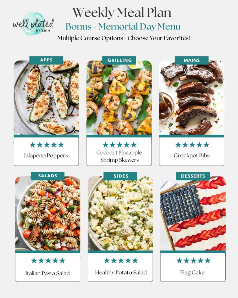 Memorial Day Menu – WellPlated.com