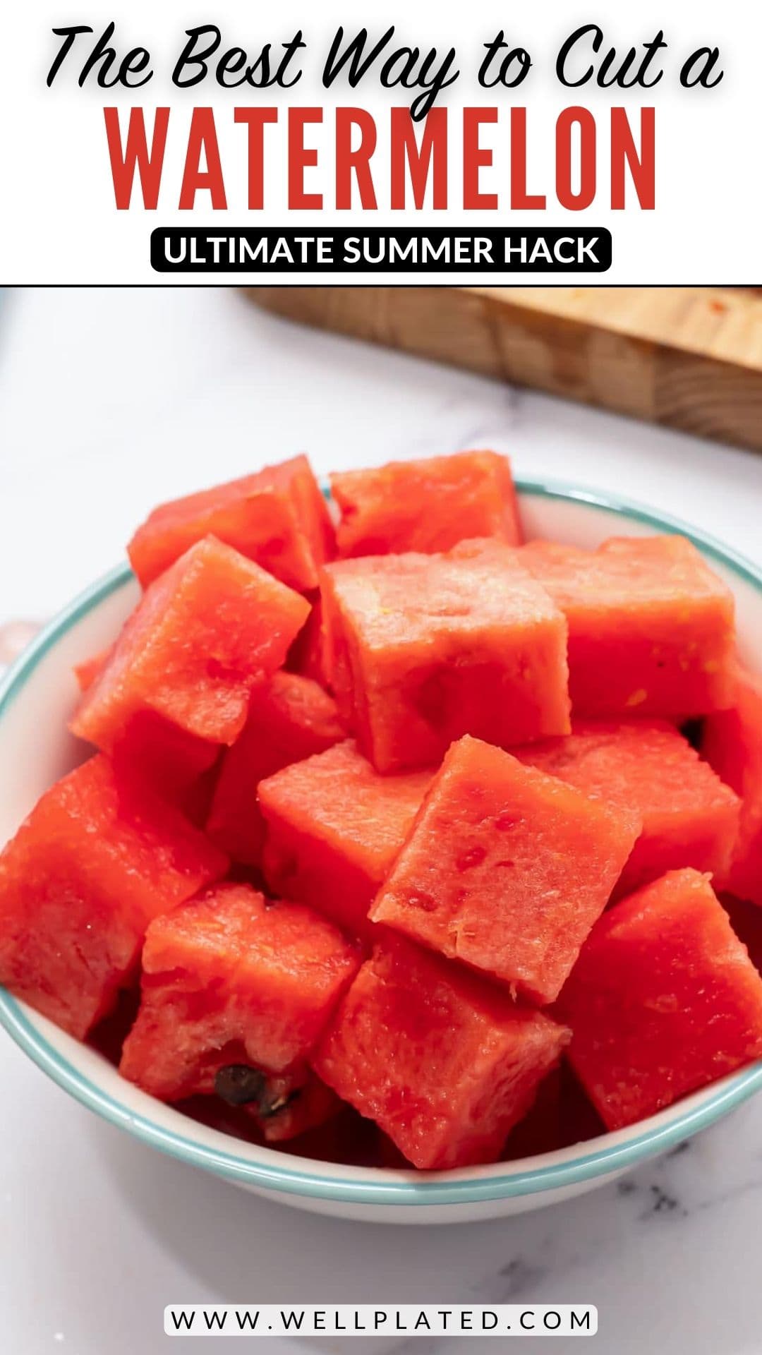 How to Cut a Watermelon {Step-by-Step} – WellPlated.com