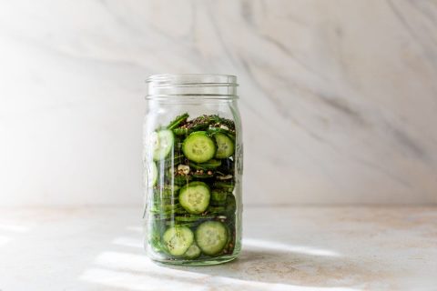 Easy Refrigerator Pickle Recipe Wellplated