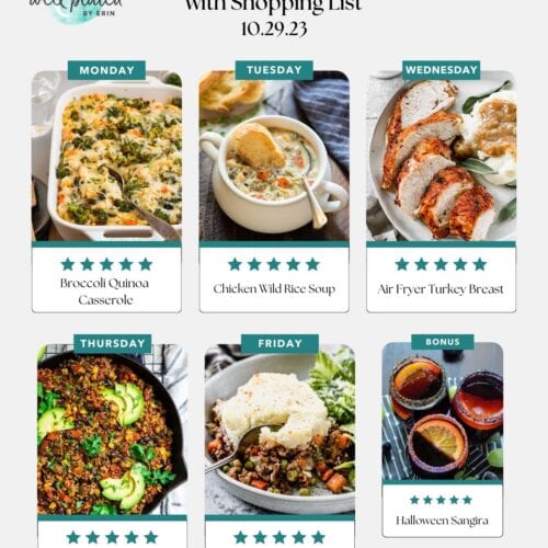 Low Carb Weekly Meal Plan WellPlated low-carb-weekly-meal-plan-wellplated