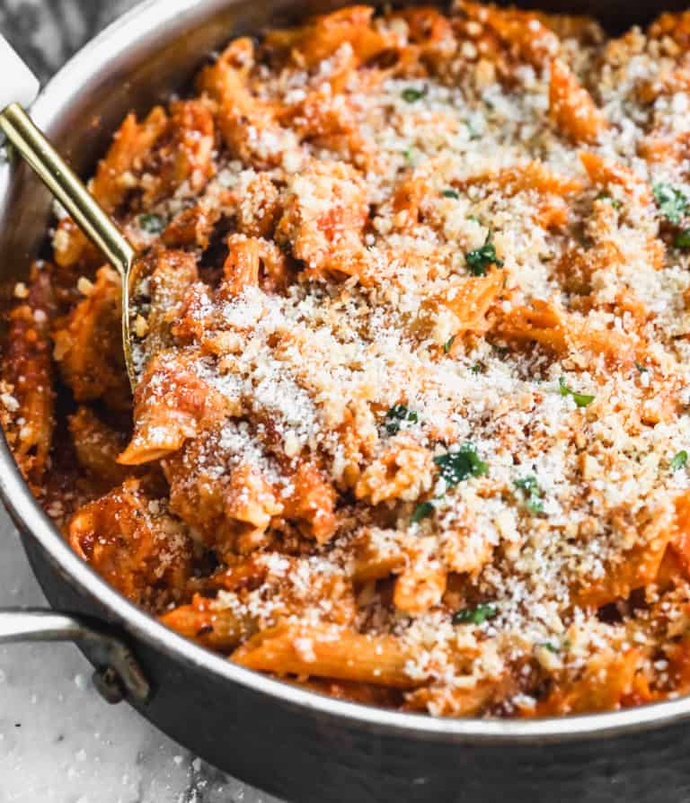 Chicken Parmesan Pasta – WellPlated.com