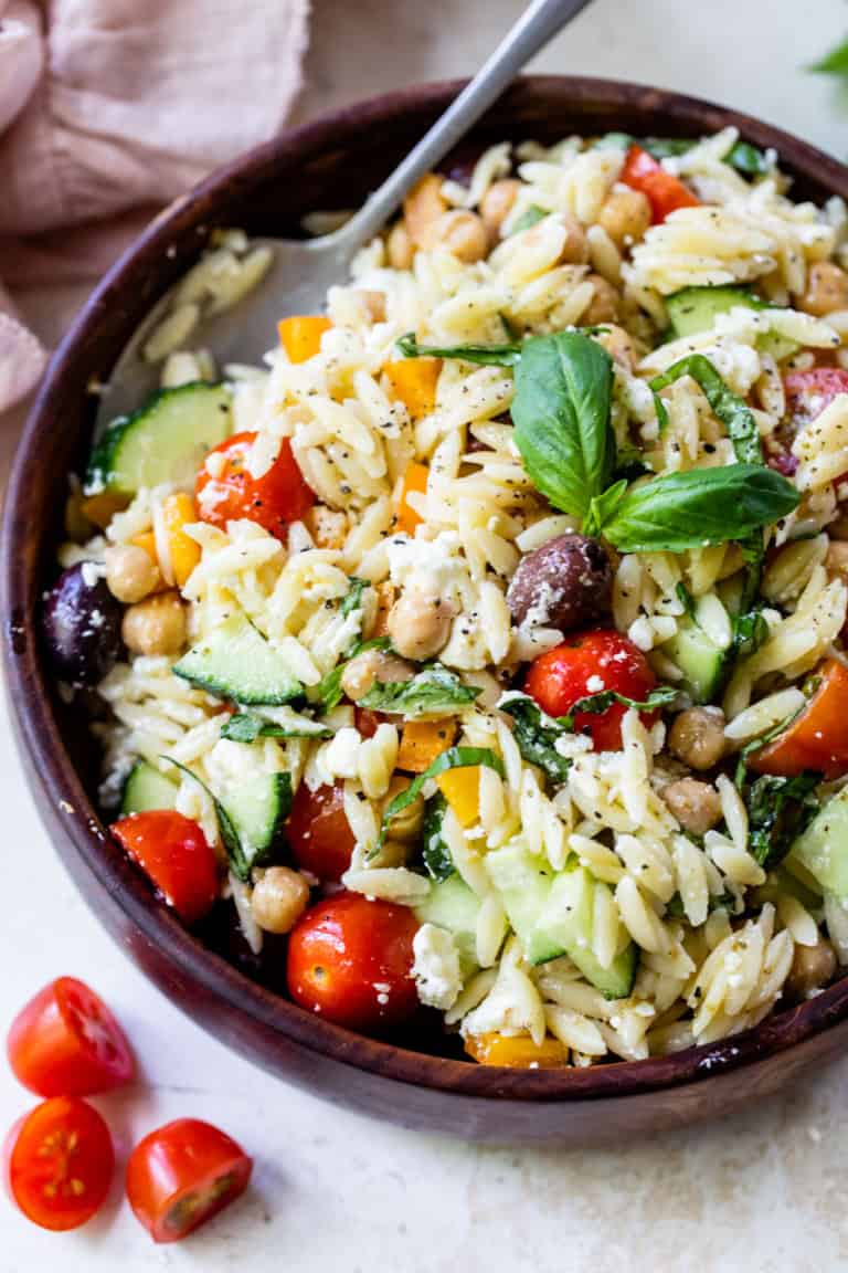 Orzo Pasta Salad – WellPlated.com