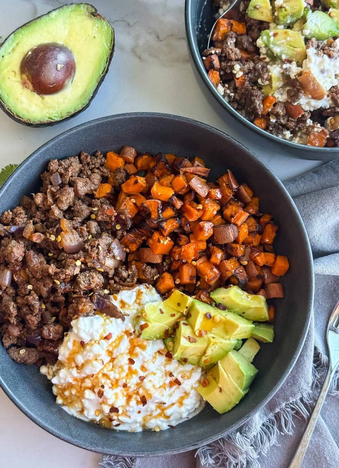 Ground Beef Cottage Cheese Bowl – WellPlated.com