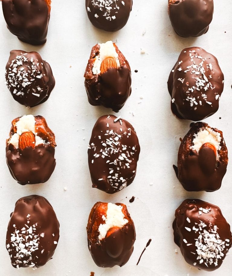 Almond Joy Stuffed Dates – WellPlated.com
