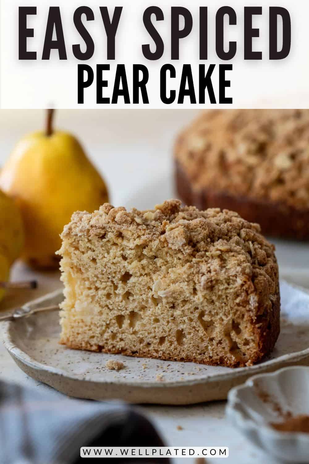 Pear Cake – WellPlated.com