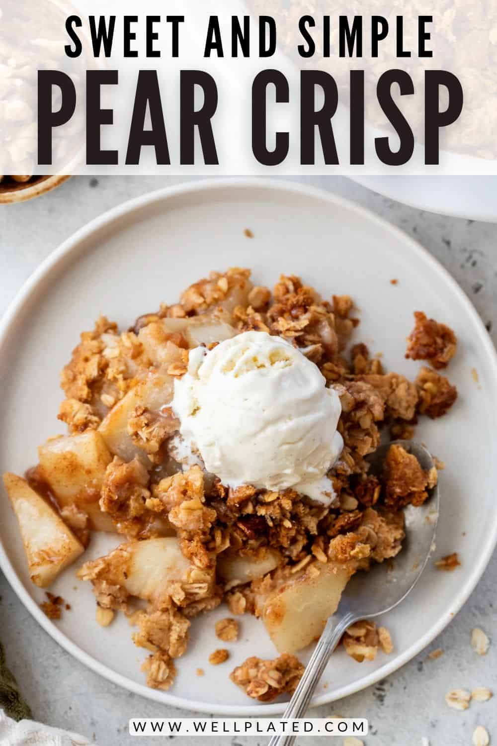 Pear Crisp Recipe – WellPlated.com