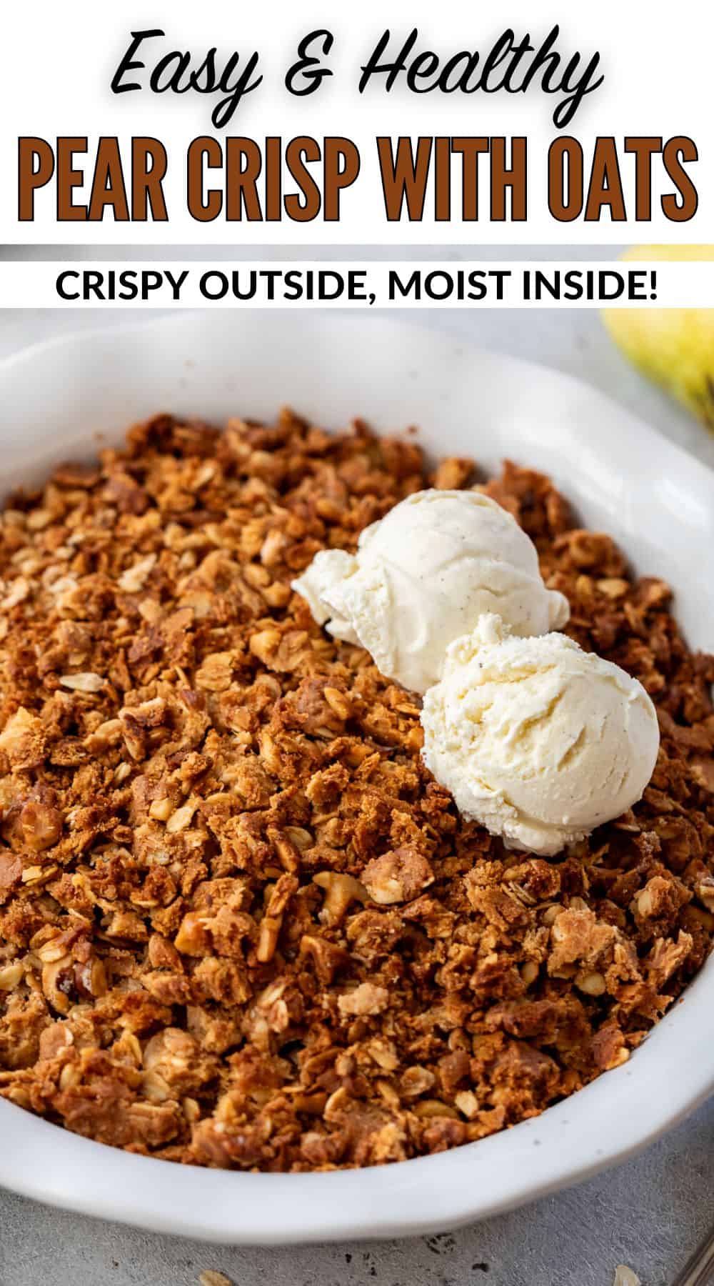 Pear Crisp Recipe – WellPlated.com