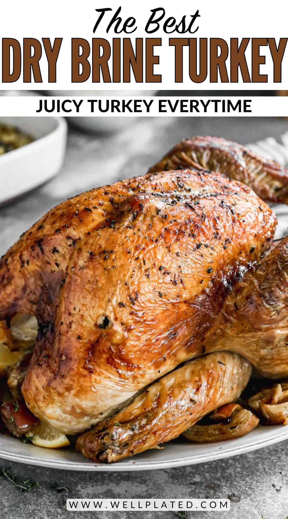 Dry Brine Turkey {Easiest Juicy Turkey!} – WellPlated.com